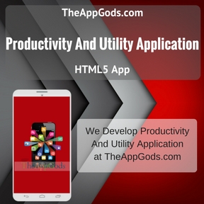 Productivity And Utility Application Development Service - Mobile ...