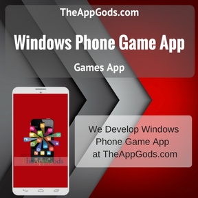 Windows Phone Game Application Development Service - Mobile Application ...