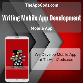 Writing Mobile Application Development Service - Mobile Application ...